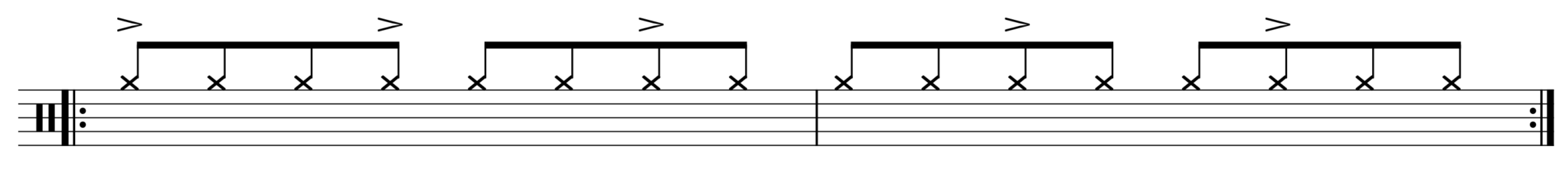 Bossa Nova Beat For Drum Set